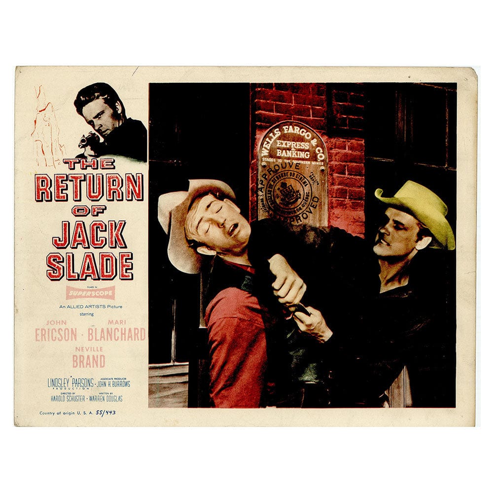 The Return of Jack Slade Movie Lobby Card – Gold & Silver Pawn Shop