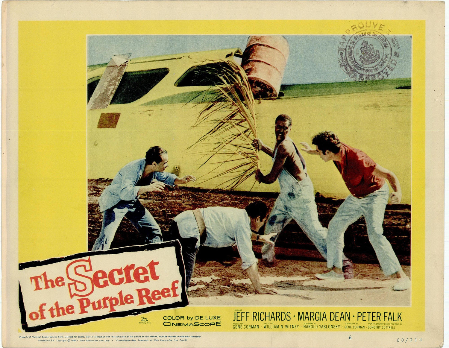 The Secret of the Purple Reef Movie Lobby Card – Gold & Silver Pawn Shop