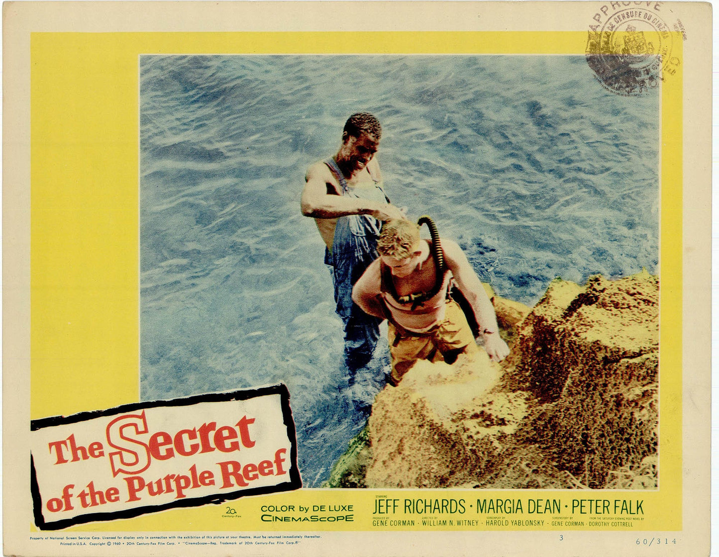 The Secret of the Purple Reef Movie Lobby Card – Gold & Silver Pawn Shop