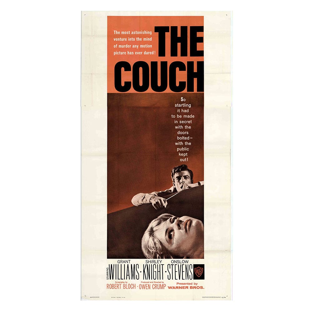 The Couch: Original Three Sheet Movie Poster, 1962 – Gold & Silver Pawn ...