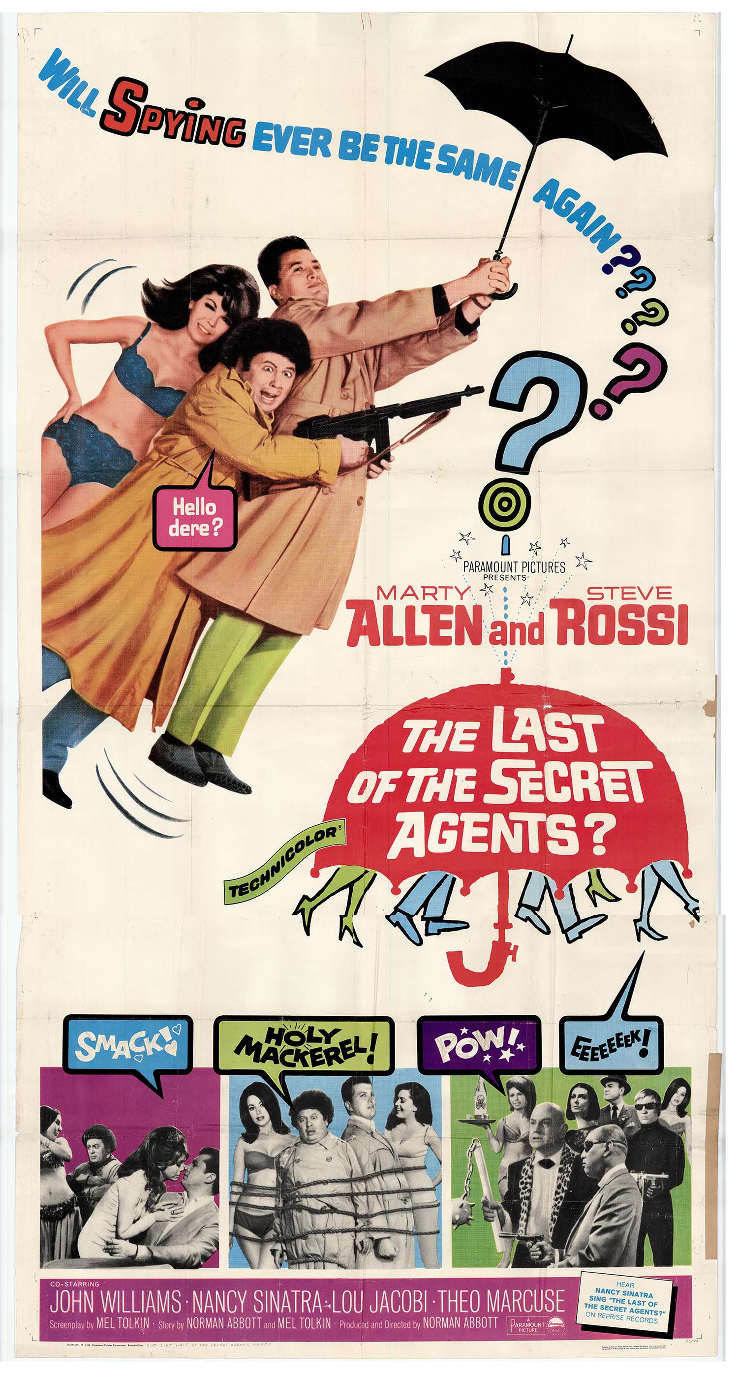 The Last of the Secret Agents?: Original Three Sheet Movie Poster, 196 ...