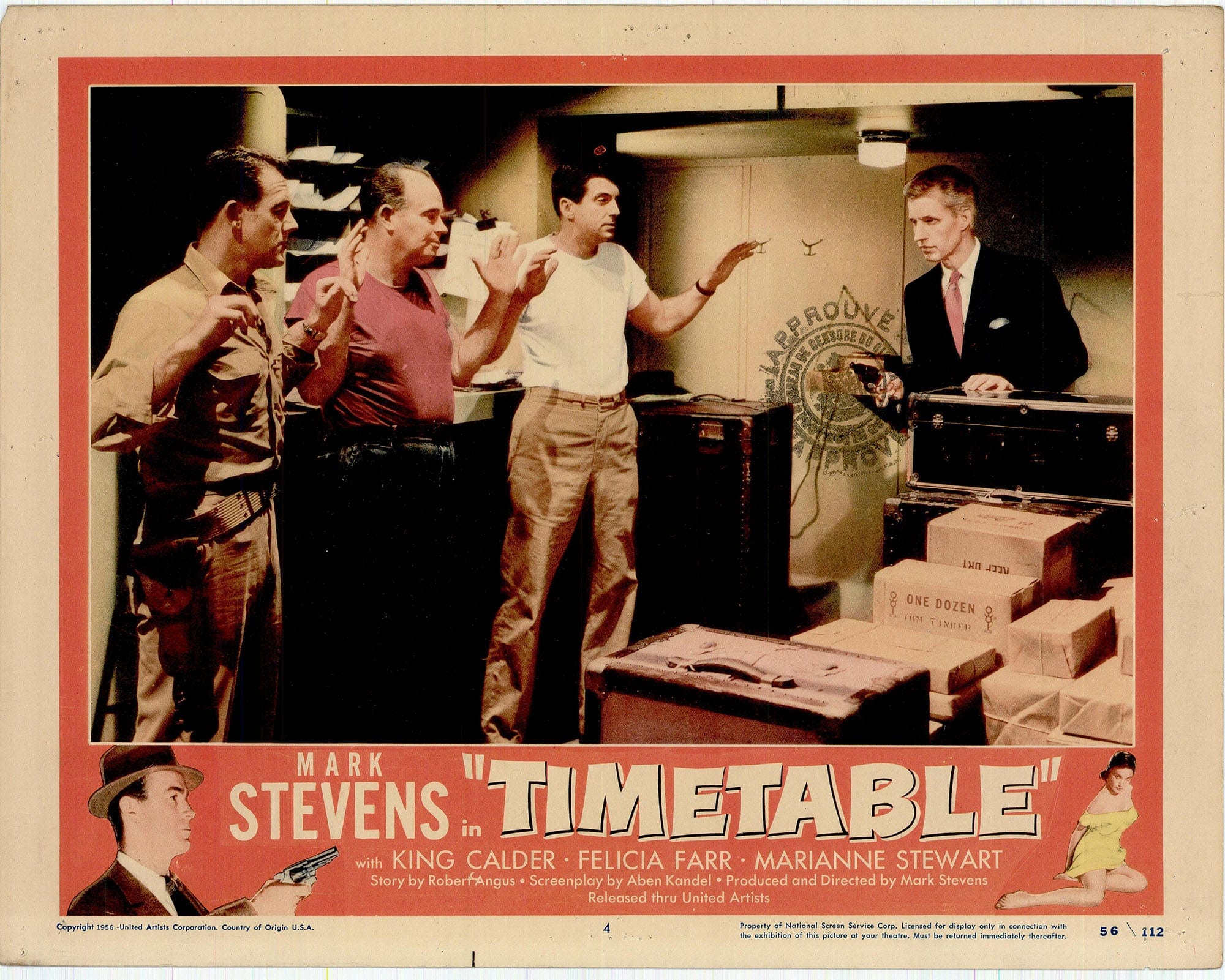 Timetable Movie Lobby Card – Gold & Silver Pawn Shop