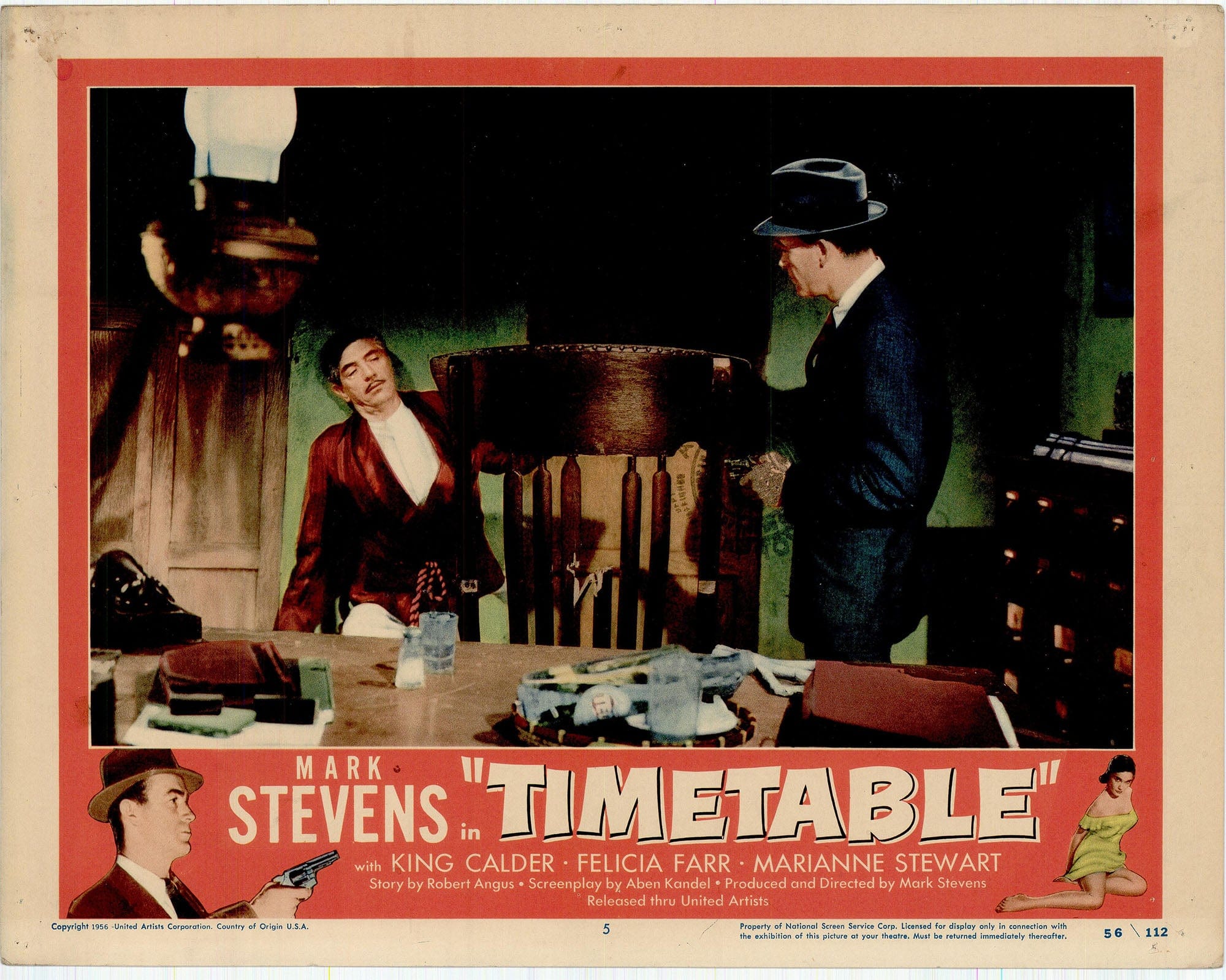 Timetable Movie Lobby Card – Gold & Silver Pawn Shop