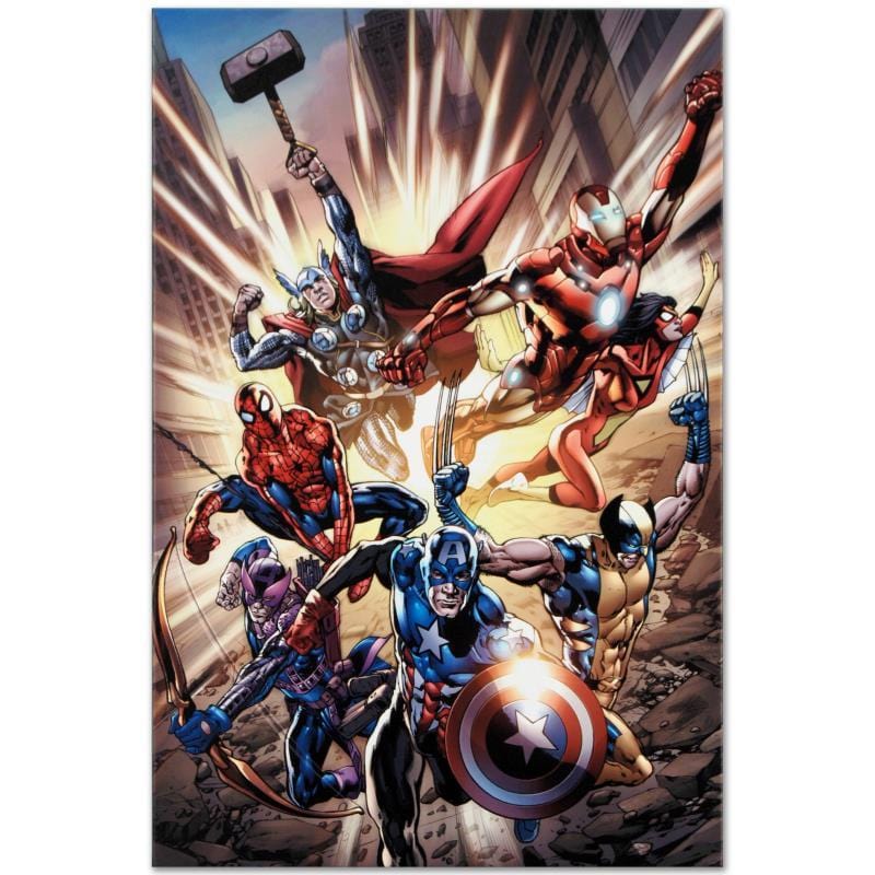 Marvel Art; Avengers #12.1 – Gold & Silver Pawn Shop