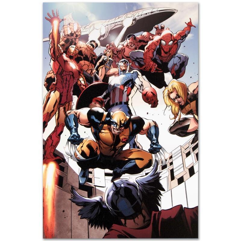 Marvel Art; Annihilators: Earthfall #1 – Gold & Silver Pawn Shop