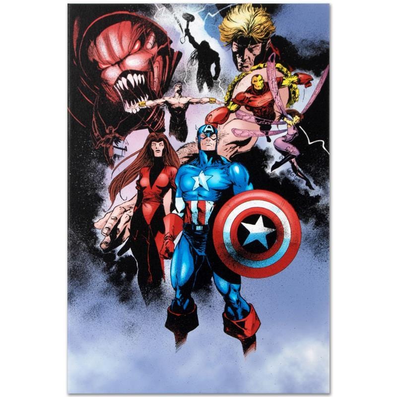 Marvel Art; Avengers #99 Annual – Gold & Silver Pawn Shop