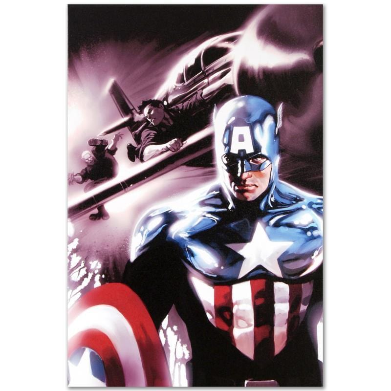 Marvel Art; Captain America #609 – Gold & Silver Pawn Shop