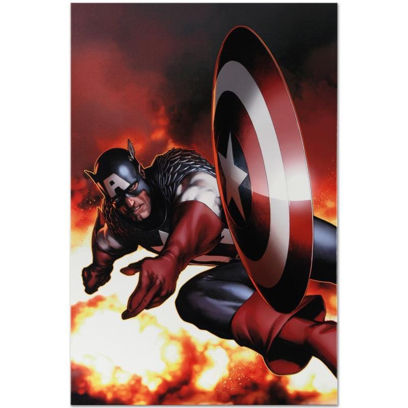 Marvel Art; Captain America #2 – Gold & Silver Pawn Shop