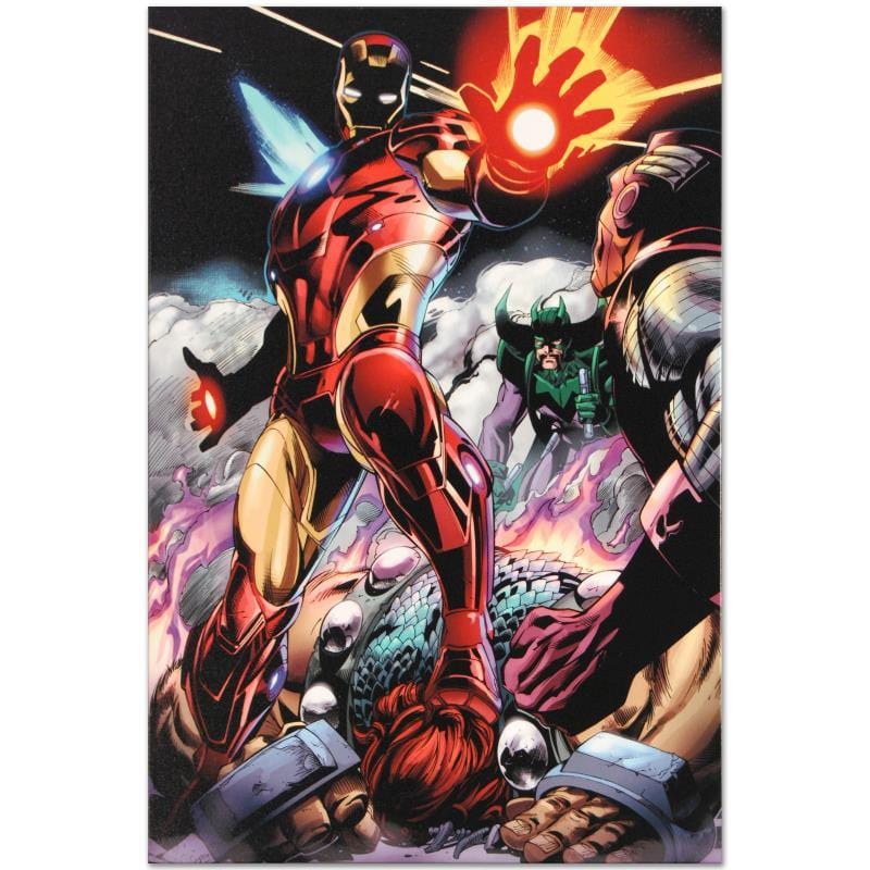 Marvel Art; Iron Man/Thor #2 – Gold & Silver Pawn Shop
