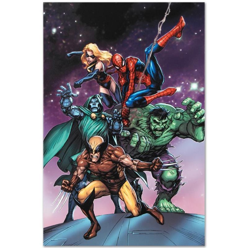 Marvel Art; Avengers and the Infinity Gauntlet #3 – Gold & Silver Pawn Shop